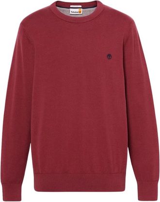 Timberland Homme, Pulls, Rouge, Taille: M Round-Neck Tricots