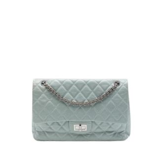 Chanel Pre-owned Vintage Double Flap Shoulder Bag - - Pre-owned - Damen - Grau - ONE SIZE