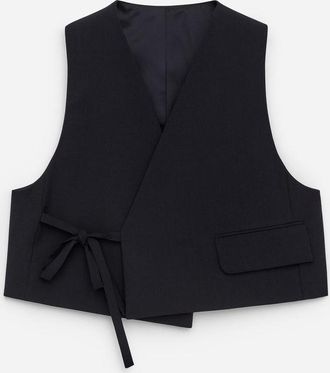 Arket Vielseitige Wollweste -Blau