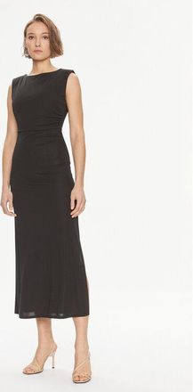 Twin-Set Coctailkleid 241TE2057 Schwarz Regular Fit