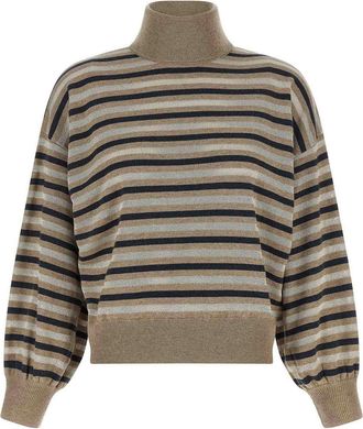 Brunello Cucinelli Rundhalspullover - Bunt