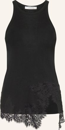 Dorothee Schumacher Dorothee Schumacher Top Pure Sleekness Mit Spitze schwarz