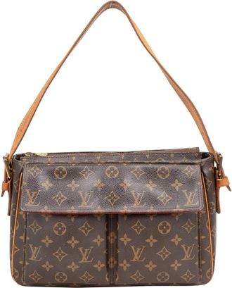 Louis Vuitton Crossbody Bags - Louis Vuitton Canvas Monogram Viva Cite GM Handbag - Gr. unisize - in Braun - f&uuml;r Damen