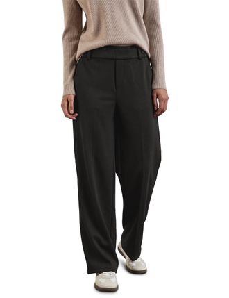 Street One Damen A378199 Hose im Casual Fit, Black, 42