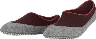 Falke Stoppersocken Cosyshoe Invisible W Hp Wolle rutschhemmende Noppen 1 Paar, Braun Cayenne 5950, 37-38