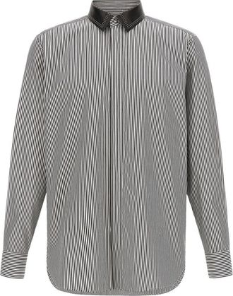Tom Ford Gestreiftes Hemd mit abnehmbarem Kragen - - Shirts - Herren - Mehrfarbig - L