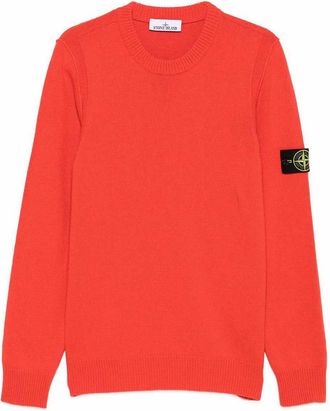 Stone Island Pull Col Rond - Taupe