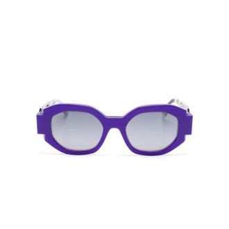 Face &agrave; Face Lila Sonnenbrille mit Original-Etui - - Accessories - Damen - Lila - 52 MM