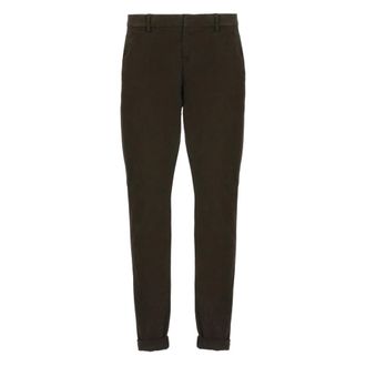 Dondup Pantalon Homme en Coton Marron - Homme - Pantalons - Brun - Taille: W34