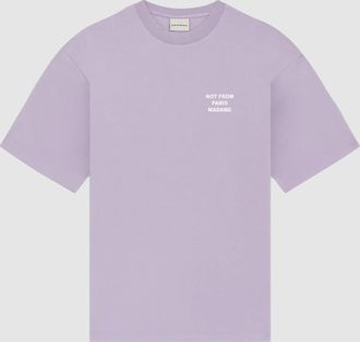 Dr&ocirc;le de Monsieur Tee-shirt Slogan Lavander