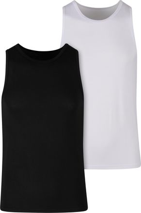 Urban Classics Herren T-Shirt 95% Viskose, 5% Elastan schwarz+weiß XXL