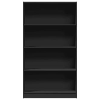 Generic B&uuml;cherregal, Modernes, Minimalistisches Offenes Lagerregal, Ausstellungsregal f&uuml;r Wohnzimmer, B&uuml;ro und Schlafzimmer (Schwarz 21)