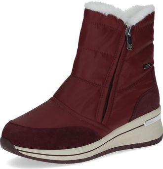 Caprice Damen 9-26106-45 Mode-Stiefel, Bordeaux Comb, 39 EU Weit