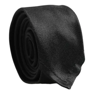 Dolce & Gabbana Homme, Accessoires, Noir, Taille: ONE Size Cravate classique en soie satin&eacute;e &agrave; nouer r&eacute;glable