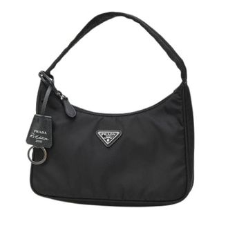 Prada Sac bandouli&egrave;re vintage en nylon pr&eacute;-poss&eacute;d&eacute; - Femme - Pre-owned - Noir - Taille: ONE Size