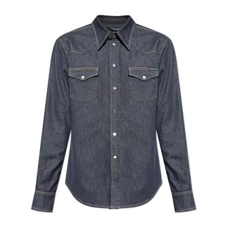 Dolce & Gabbana Denim Hemd - - Shirts - Herren - Blau - 3XL