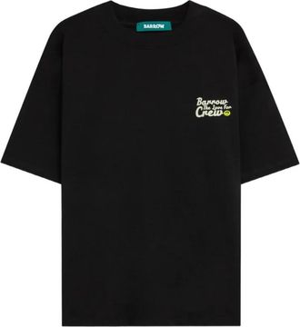 Barrow Barrow, Homme, Tops, Noir, Taille: XS Jersey T-shirt