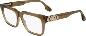 Victoria Beckham Femme, Accessoires, Vert, Taille: ONE Size Montures de Lunettes en Ac&eacute;tate