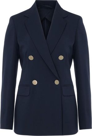 Max Mara Femme, Vestes, Bleu, Taille: 42 FR Chic Lerici Blazer