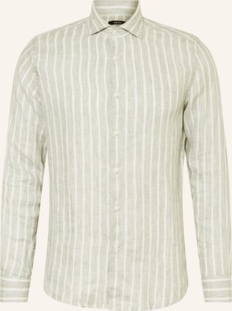 Reiss Reiss Leinenhemd Ruban Regular Fit gruen
