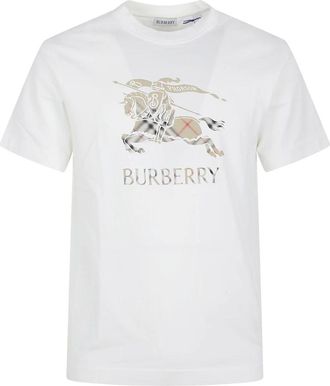 Burberry Homme, Tops, Blanc, Taille: M EKD T-shirt