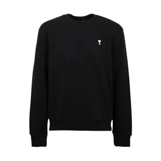 Ami Ami de Coeur Sweatshirt - - Sweatshirts & Hoodies - Herren - Schwarzk - XS