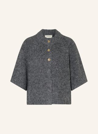 Neo Noir Neo Noir Strickjacke Benuta Mit 3/4-Arm grau