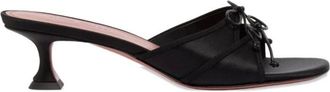 Amina Muaddi Femme, Chaussures, Noir, Taille: 38 EU Eleonora Slipper 45