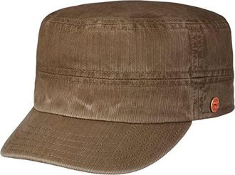 Mayser Casquette Army Sun Protect Castro Homme - Made in The EU DEte de Soleil avec Visiere Hiver Automne Printemps Ete Printemps-ete - 55 cm Khaki