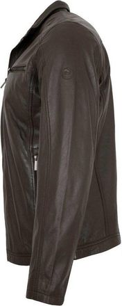 Bugatti Lederjacke BGT-022/M Bugatti - Herren Lederjacke Lammnappa dunkelbraun