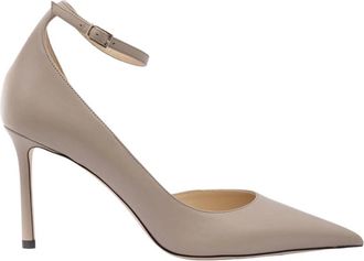 Jimmy Choo London Femme, Chaussures, Beige, Taille: 42 EU Leona 85 Escarpins