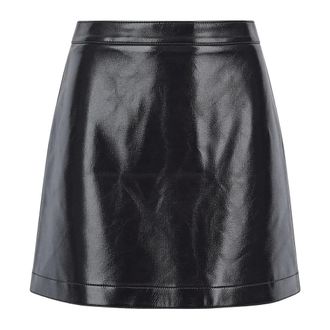 Sessun Abby Vinyle Jupe - Femme - Jupes - Noir - Taille: 34 FR