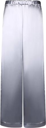 Fabiana Filippi Femme, Pantalons, Gris, Taille: 38 FR Pantalon Large