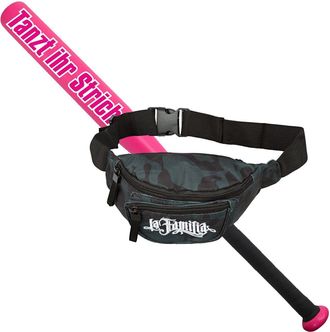 Spass Kostet Sportset Baseballschl&auml;ger mit Tasche f&uuml;r Baseball Aluminium 26 Zoll Tanzt Ihr Stricher