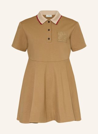 Fendi Hemdblusenkleid Aus Jersey braun