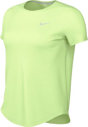 Nike Nike Damen Tempo Dri-Fit Ss T-Shirt, Barely Volt/Reflective Silver, XS