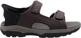 Skechers Homme, Chaussures, Brun, Taille: 45 EU Vishaak Sandal