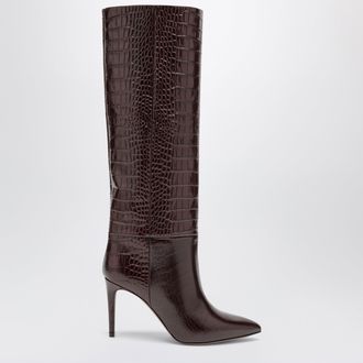 PARIS TEXAS Stiletto Boot 85 roter Lederstiefel