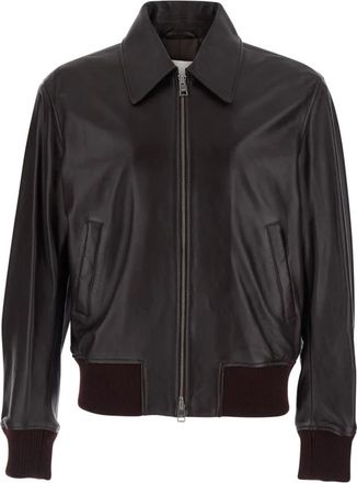 Ami Veste zipp&eacute;e - Homme - Vestes - Brun - Taille: M