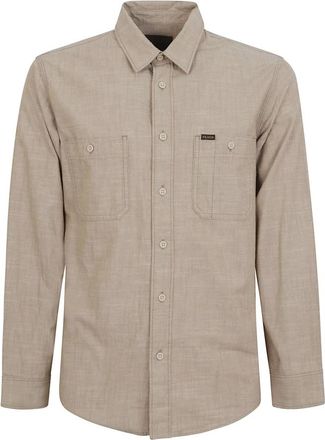 Filson Homme, Chemises, Brun, Taille: XS Chambray Cotton Shirt