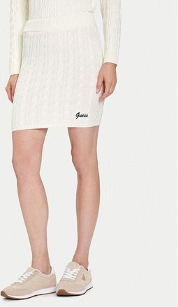 Guess Bleistiftrock V5BD03 Z0572 Beige Regular Fit