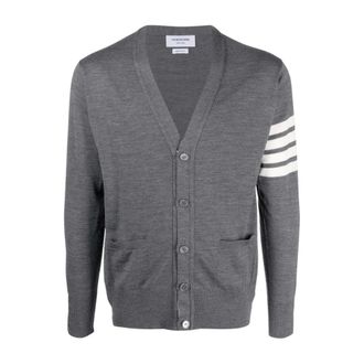 Thom Browne Herren, Strickwaren, Grau, MGr&ouml;&szlig;e