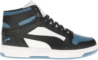 Puma Rebound Layup Rcl Baskets hautes décontractées pour homme Noir Bleu, noir, 43 EU