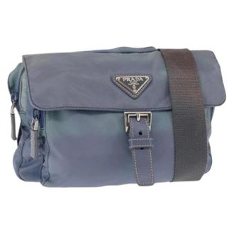 Prada Pre-owned Nylon prada-taschen - - Pre-owned - Damen - Blau - ONE SIZE