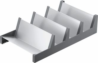 Blum AMBIA-LINE Gew&uuml;rzregal | Schubladen Organizer f&uuml;r bis zu 16 Gew&uuml;rzgl&auml;ser oder -packungen | geneigte F&auml;cher f&uuml;r perfekte &Uuml;bersicht & schnellen Zugriff 