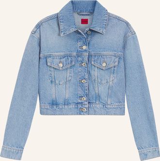 HUGO BOSS Hugo Casual Jacke Galatea Regular Fit blau