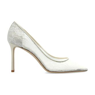 Jimmy Choo London Femme, Chaussures, Blanc, Taille: 37 1/2 EU Romy 85
