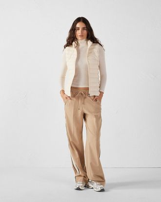 Jott Doudoune sans manches stretch Argile Grenada - Taille XS