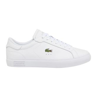 Lacoste Powercourt Logo Sneakers - - Shoes - Herren - Wei&szlig; - 44 EU