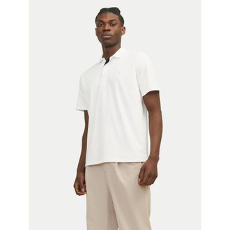 Jack & Jones Jack & Jones Poloshirt Crodney 12251180 Wei&szlig; Regular Fit